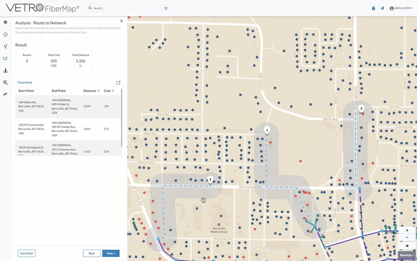 VETRO | Fiber Management | VETRO FiberMap