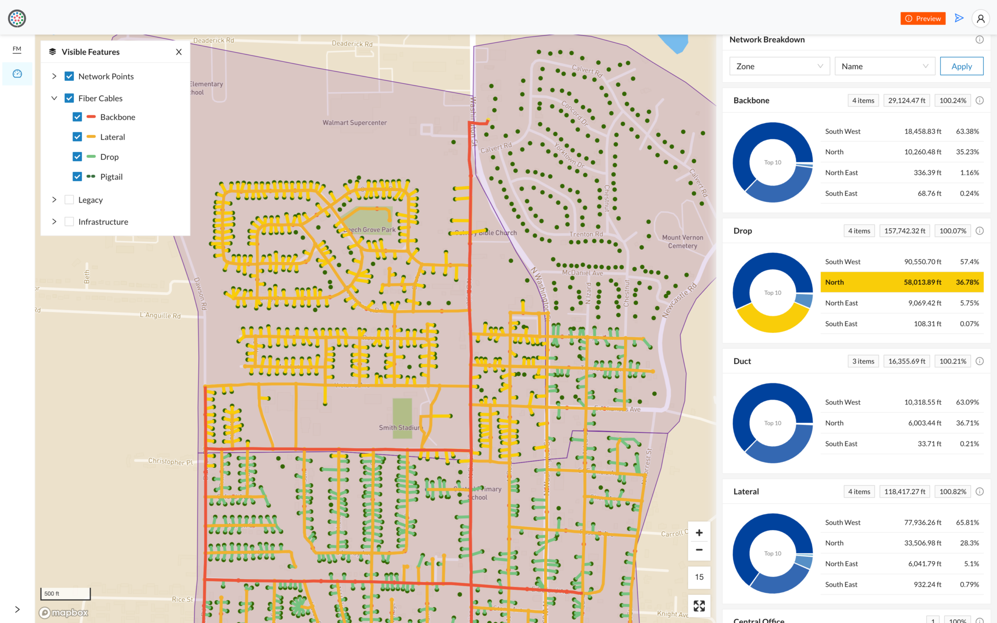 VETRO | Fiber Management | VETRO FiberMap